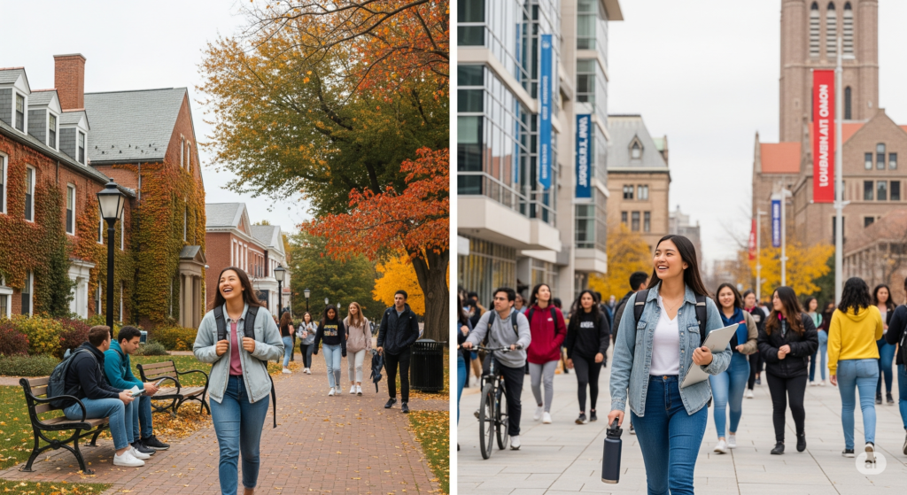 Big vs. Small Colleges: Best Fit for Socially Reserved Students