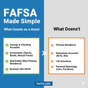 FAFSA Assets: What Counts & What Doesn't | BFCC